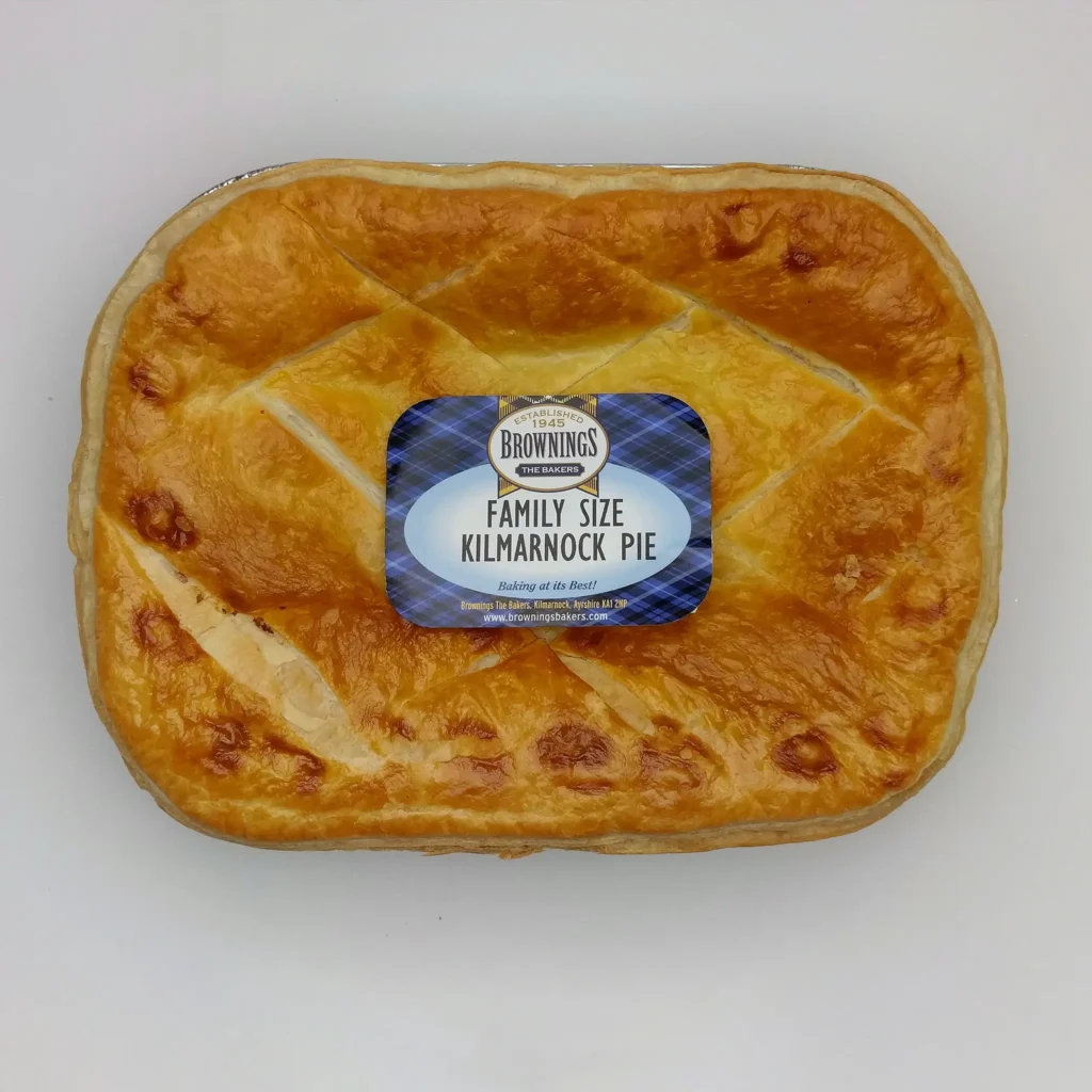 Family Size Kilmarnock Pie | Brownings the Bakers